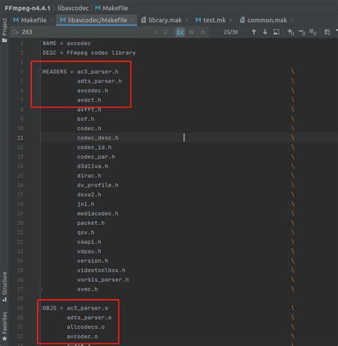 Makefile逻辑分析—fffmpeg Makefile源码分析 · Ffmpeg原理