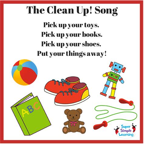 The Clean Up Song By Super Simple Learning