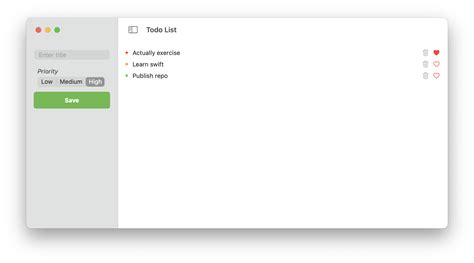 Github Explosion Scratch Swift Todo A Basic Todo List App I Made In