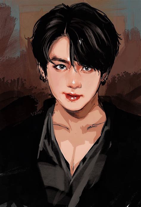 Vigo🐯 Vigooooook Bts Drawings Fan Art Illustration Art