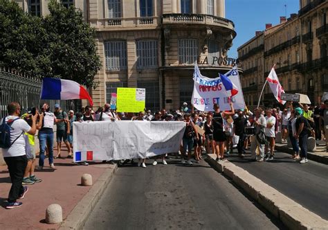 Montpellier Plus De 6000 Personnes Pour La 8ème Manif Anti Pass
