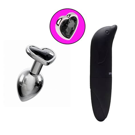 Kit Sex Shop Plug Anal Médio Vibrador Golfinho Ponto G Brinquedo Erótico Shopee Brasil
