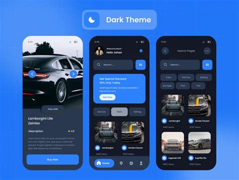 Ecarzy Car Marketplace Modern App Ui Kit Premium Car Marketplace