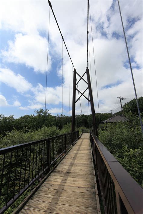 Free Images Track Walkway Suspension Bridge Transport Line High
