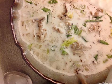 Easy Oyster Soup Geaux Ask Alice