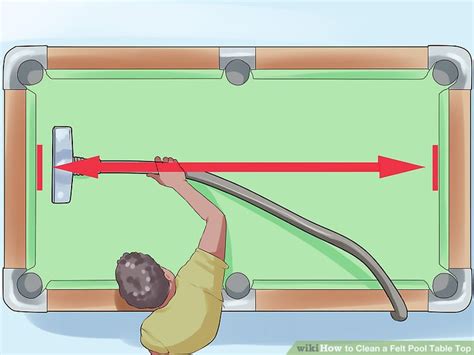 Ways To Clean A Felt Pool Table Top WikiHow