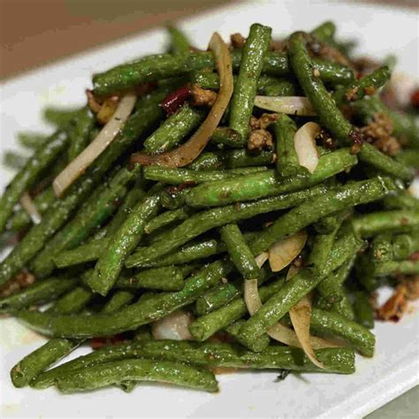V10 Szechuan String Beans Grand Chinese Restaurant Burnaby
