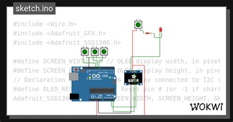 Oled Robabe Eyes Wokwi ESP32 STM32 Arduino Simulator