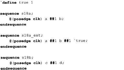 10 使用参数选择运算符true表达式的svasystem Verilog Assertion检验器 知北游。。 博客园
