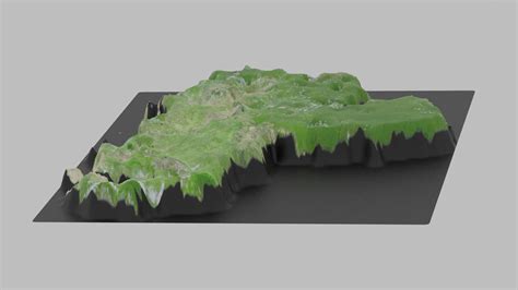 3D Venezuela Map Country TurboSquid 2076402
