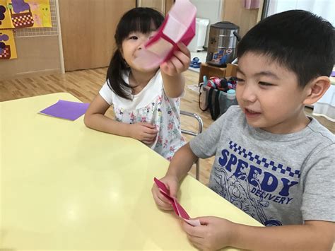折り紙 さくら組 Sakura保育園谷在家 園一押しの手作り給食や日々の活動を記録しています 熊本で保育園を運営する社会福祉法人慈光明徳会