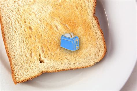 Toaster Enamel Pin Etsy