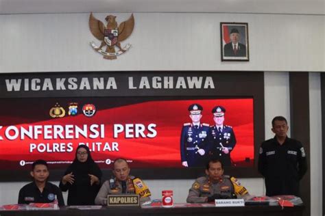 Polres Blitar Menangkap Sindikat Pencurian Hewan Ternak Selama Perayaan