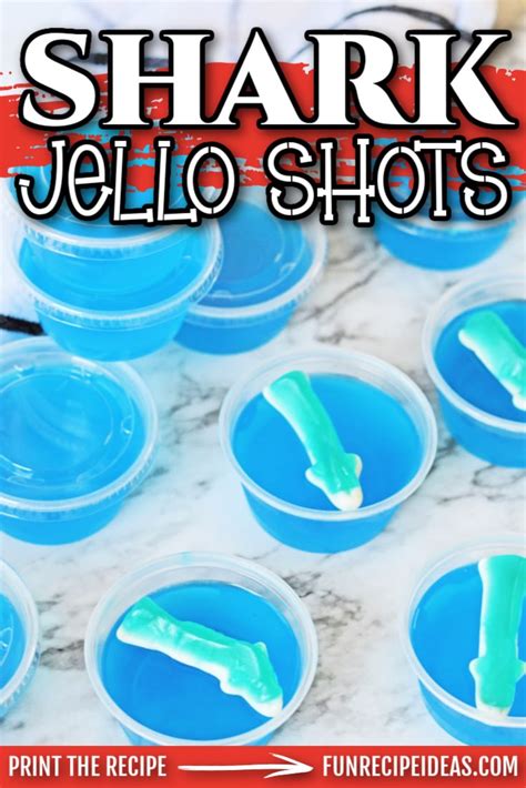 Shark Jello Shots Fun Recipe Ideas