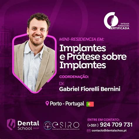 Mini Residência Em Implantes E Prótese Sobre Implantes Facop Dental