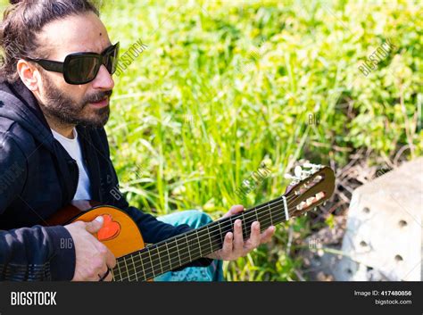 Hippy Man Beard Image And Photo Free Trial Bigstock
