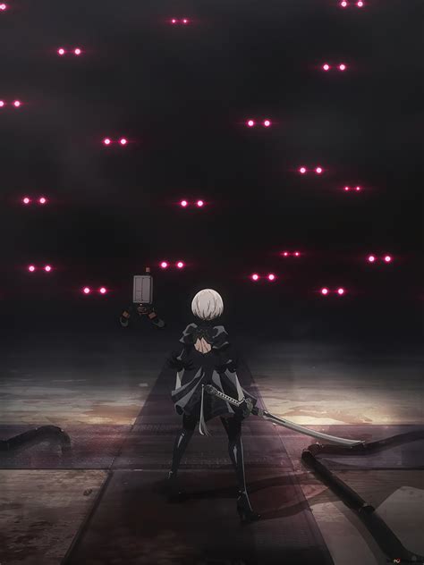 Nier Autómatas Ver11a Animado Yorha No 2 Enemigos De Lucha Tipo B