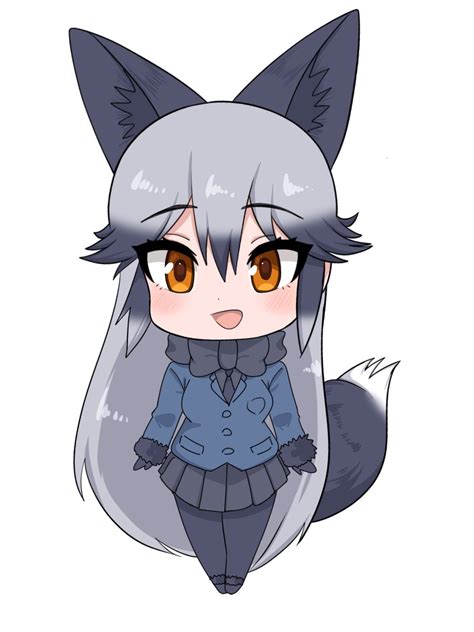 ギンギツネけものフレンズ 「あと17000フォローありがとうございます」あら丸のイラスト