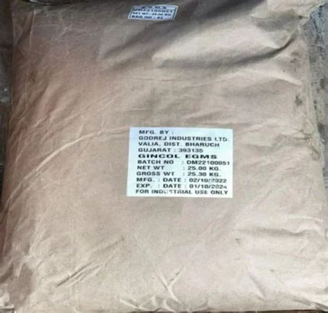 Ethylene Glycol Monostearate Egms At ₹ 123kg Ethylene Glycol