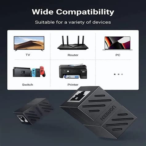 Ugreen Rj45 Coupler Ethernet Extender Inline Coupler Ugreen India