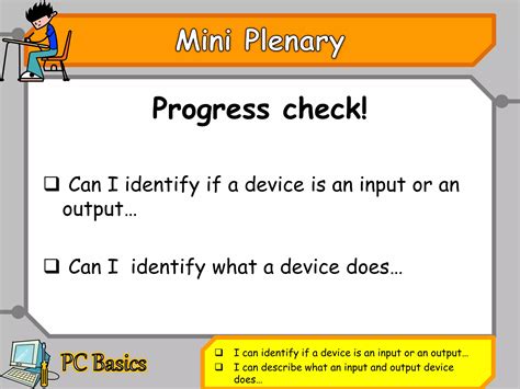 Lesson 1 Inputs And Outputs Pptx Computer Peripherals Computing