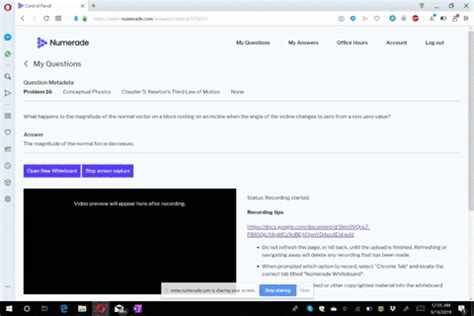 SOLVED What Happens To The Magnitude Of The Normal Vector On A Block Resting On An Incline When