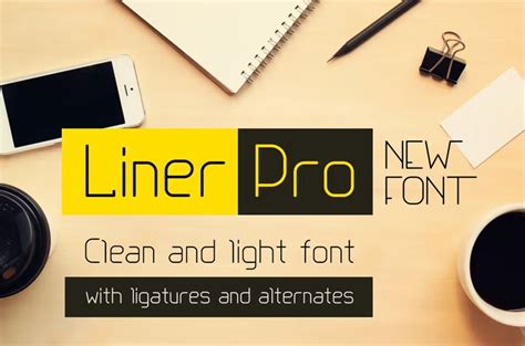 Liner Pro Font Freedafonts
