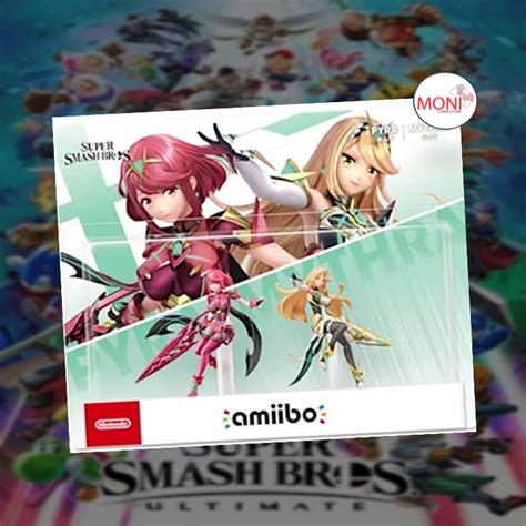 Amiibo Figure Super Smash Bros Series Pyra And Mythra Xenoblade 2