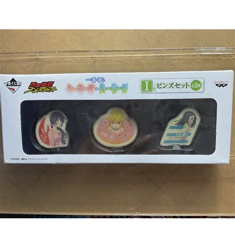 Pin Badge Monogatari 1 Set Of 3 Pieces Shopee Philippines