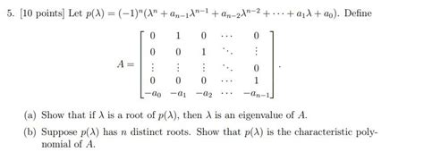 Solved Points Let Chegg