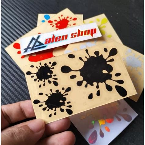 Stiker Cutting Bercak Lazada Indonesia
