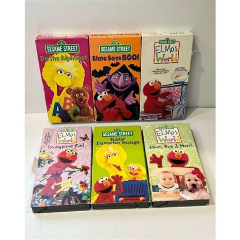 Sesame Street Telling The Truth Vhs