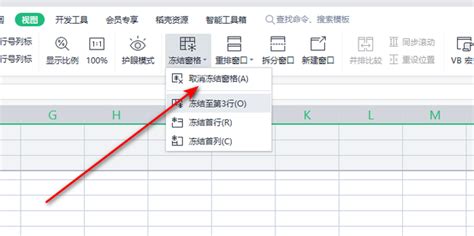 excel怎么固定某一行进行固定 新知