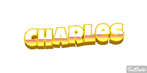 Charles Name Animated  Logo Designs