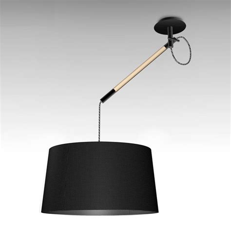 Lámpara 1 Luz Estilo Moderno NORDICA NEGRA Mantra ILUHOME