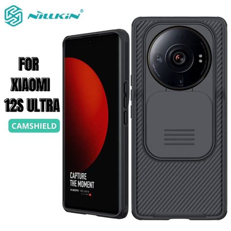 Case Nillkin Camshield Black - Xiaomi 12S Ultra NILLKIN | falabella.com
