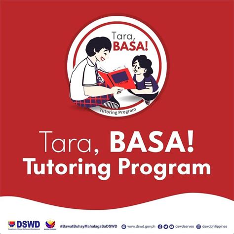 Dswd And Deped “tara Basa ” Tutoring Program For Literacy Deped Ph