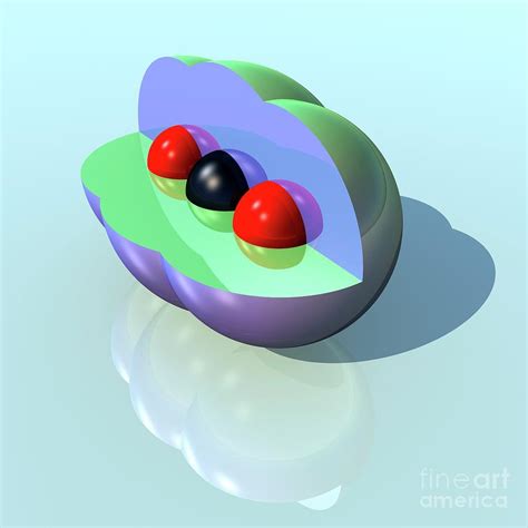 Carbon Dioxide Molecule Photograph By Russell Kightleyscience Photo