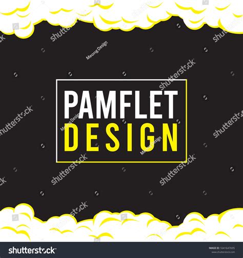 Detail Background Pamflet Simple Koleksi Nomer 3