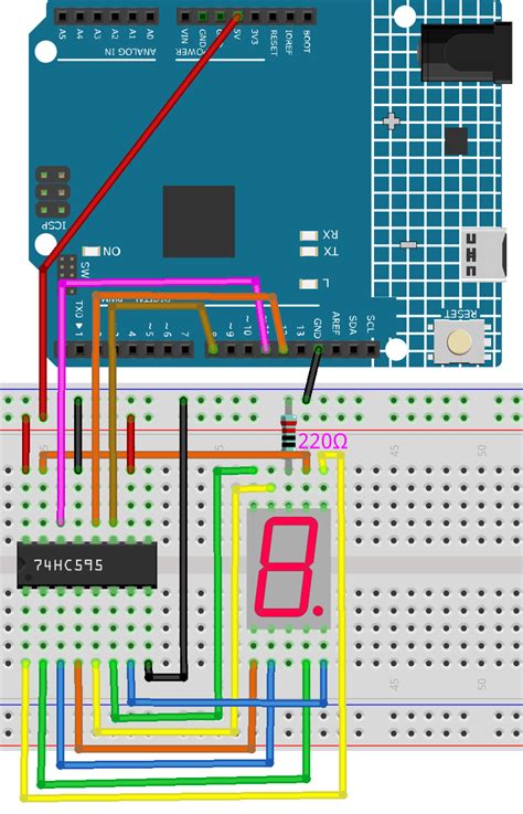 510 Shiftoutsegment Display — Sunfounder 3in1 Kit Documentation