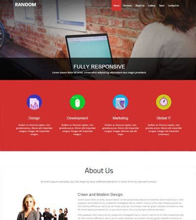 Random Business Responsive Html5 Bootstrap Web Template 2025 - WebThemez