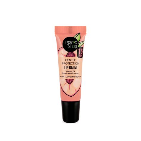 Bálsamo Labial Con Fps 15 Vitamina E Y Durazno Biomille
