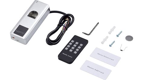 Sygonix Sy 3776414 Fingerprintrfid Zugangssystem Aufputz 12 Vdc Ip66