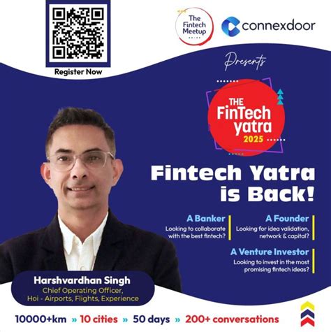 Thefintechyatra2025 Harshvardhan Singh