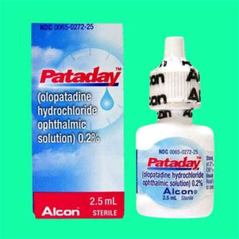 Thuốc Pataday Công Dụng Liều Dùng Và Lưu ý Tác Dụng Phụ