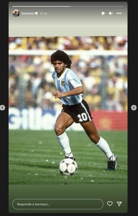El Mensaje De Lionel Messi Por El Segundo Aniversario De La Muerte De