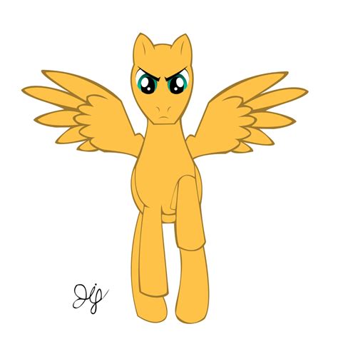 Mlp Base Rising Pegasus By Mlp Scribbles On Deviantart