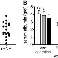 Preoperative Nutritional Status Preoperative Serum Albumin Levels A