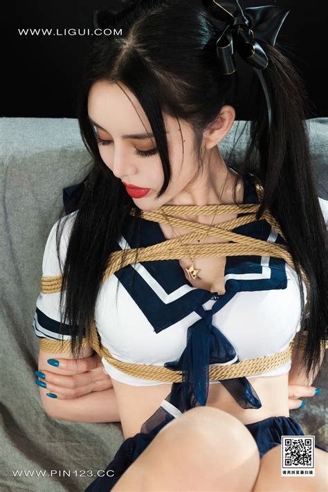 [ligui 丽柜] 2022 11 04 Écolière étroitement Liée Lianger V2ph
