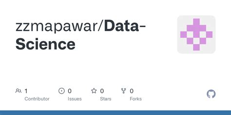 GitHub Zzmapawar Data Science